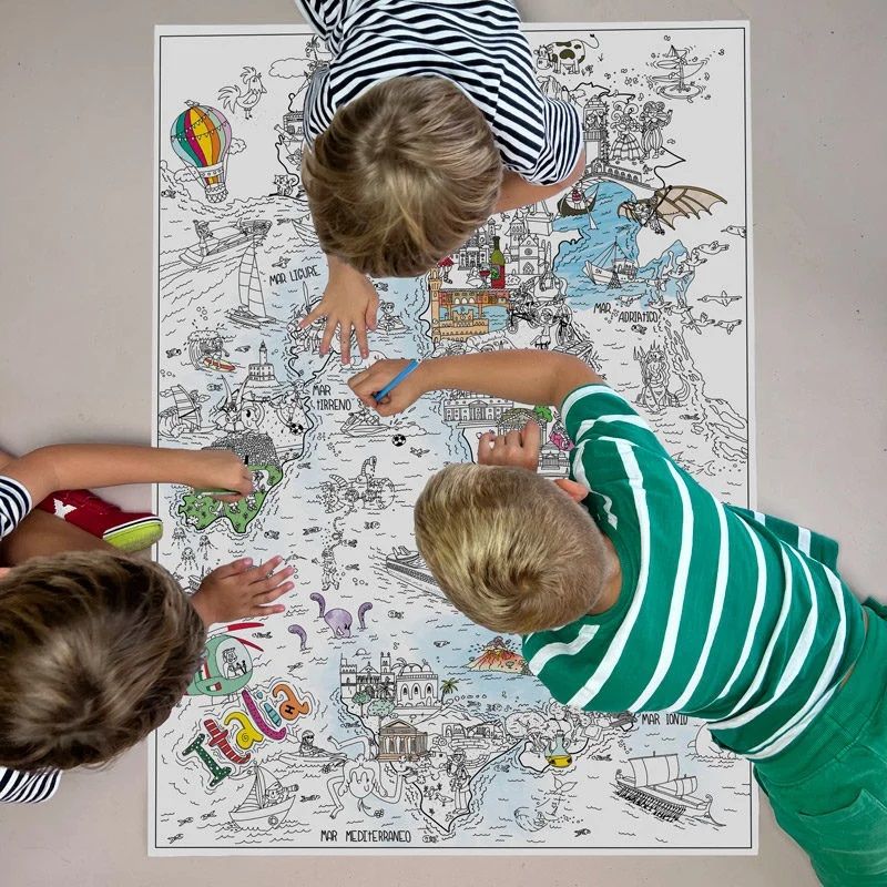 Pagina Da Colorare Mappa Libro Da Colorare, Mappa Del Pirata Con